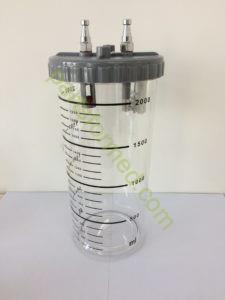 Suction canister (tank) for medical suction unit reusable 1 liter ...