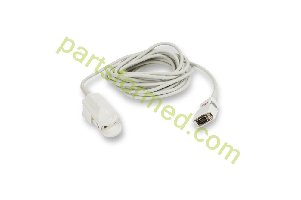8000-0296 ZOLL LNOP Adult reusable one-piece SpO2 sensor and cable for ...