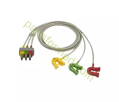 Philips M1613A Original Cable 3-lead set grabber - partsformed.com