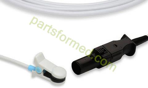Reusable adult ear clip SpO2 Sensor for Novametrix patient monitors ...